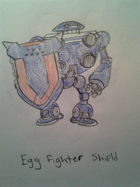 Sonic Unleashed Egg Fighter Shield By Gaming Master On Deviantart