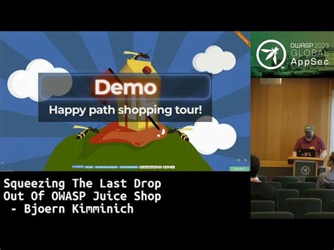 Free Video Squeezing The Last Drop Out Of Owasp Juice Shop From Owasp