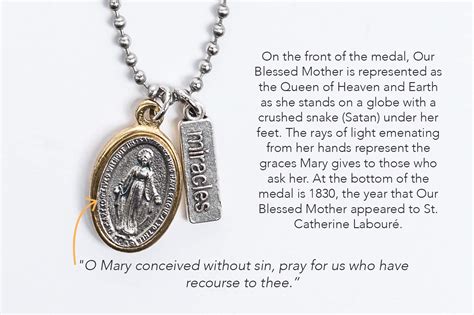 The Miraculous Medal St Catherine Labouré Marian Apparition