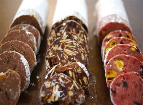 뷰티의여왕 라온디 썰어먹는 수제 생 초콜릿 살라미 1차