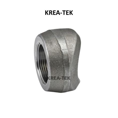 Jual 1 2 Threadolet Class 3000 Drat Npt Besi A105 Treadolet Tredolet Shopee Indonesia