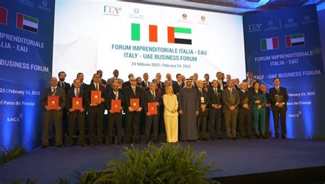 Cdp Sigla Tre Nuove Intese Con Gli Emirati Arabi Uniti Teleborsait