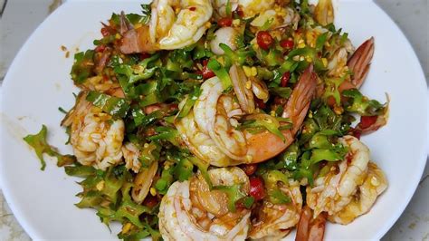 ပဲစောင်းလျားသီးနဲ့ပုဇွန် ချဉ်စပ်သုပ်နည်း Youtube