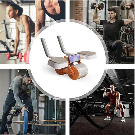 РОЛЕР ЗА СТОМАЧНИ МУСКУЛИ СО ПОТПИРАЧ ЗА ЛАКТИ ТАЈМЕР И ДРЖАЧ ЗА ТЕЛЕФОН Extrapopust Mk