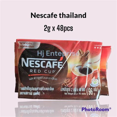 Nescafe Red Cup Thai 2g X48pcs Lazada