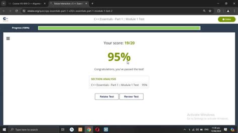 C Essentials Part 1 Cppe1 Module 1 Test Solution Cisco Netacad Cs201 Assignment 2