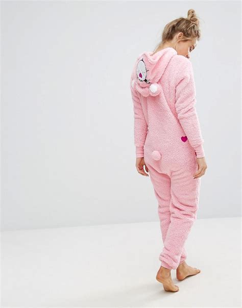 Undiz Fleece Bisouniz Care Bear Onesie in Pink - Lyst