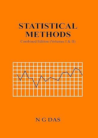 Statistical Methods Combined Edition Volume By NG Das