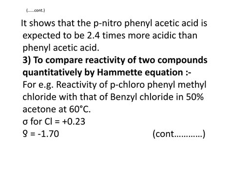 Hammete Equation Pptx