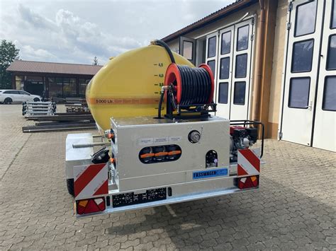 Wasserfass Anhänger 5000 Liter Für Traktor Und Lkw Fasswagen