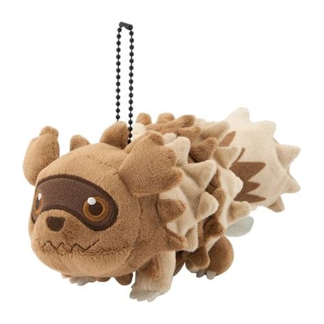 Zigzagoon ＆ Galarian Zigzagoon Paired Mascot Plush Magnetic