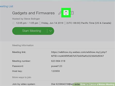 Easy Ways To Cancel A Webex Meeting 10 Steps With Pictures