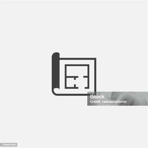 平面圖基礎圖示簡單的符號插圖平面圖符號設計可用於 Web列印和移動向量圖形及更多住宅房間圖片 住宅房間 例行公事 公寓 Istock