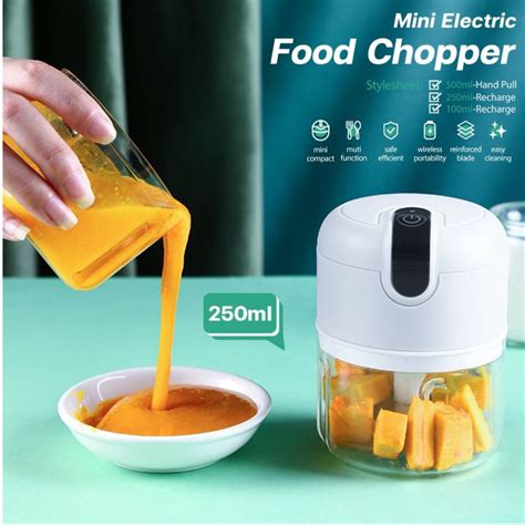 Mini Electric Garlic Slicer Mini Electric Chopper Mini Manual