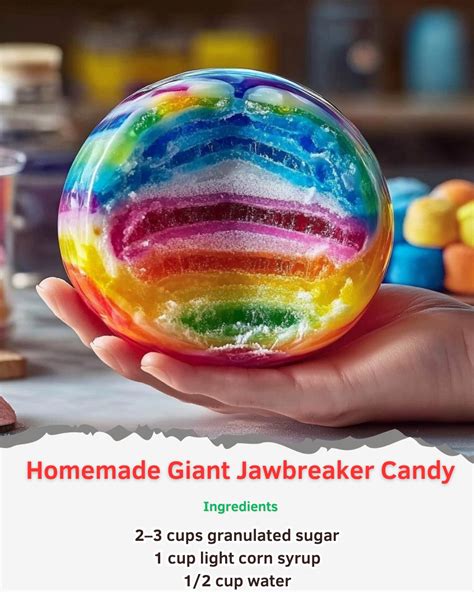 Homemade Giant Jawbreaker Candy Charming Recipes Facebook