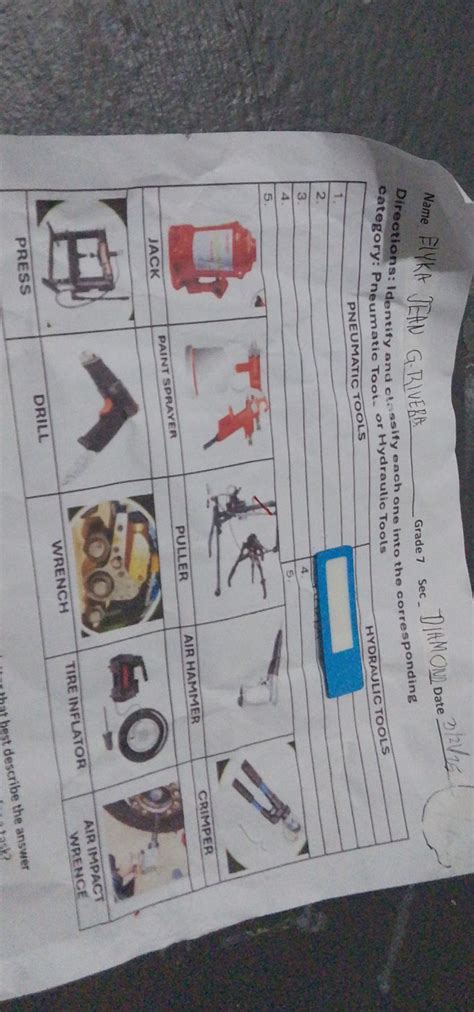 Directions Identify And Classify Each One Studyx