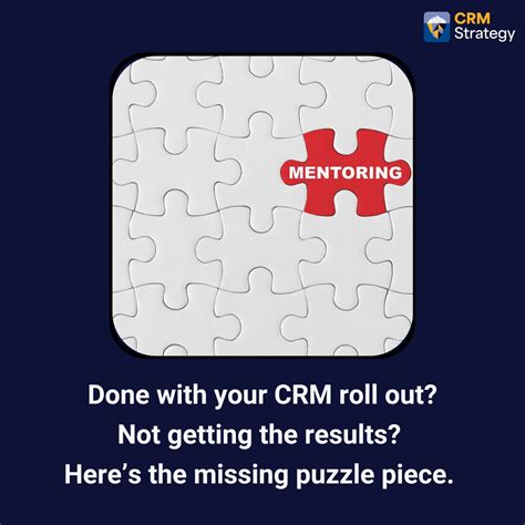 Crm Strategy On Linkedin Crmstrategy Crm Mentorshipmatters Businesssuccess…