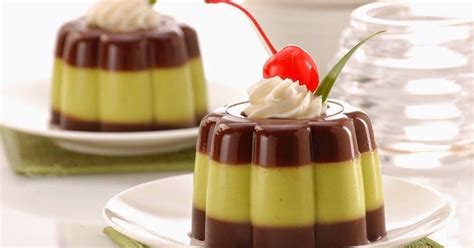 Resep Puding Puding Alpukat Saus Moka Artofit