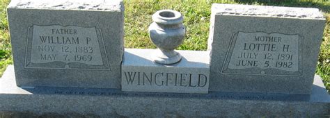 William Patrick Wingfield 1883 1969 Find A Grave Memorial