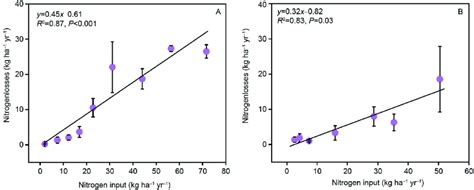 Nitrogen Losses Versus N Input Across 65 Forested Plots And Catchments