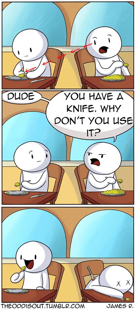 25 Comics By Theodd1sout That Have The Most Unexpected Endings Demilked