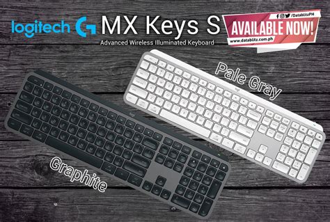 Datablitz On Twitter More Comfort Deeper Focus Logitech Mx Keys S Advanced Wireless
