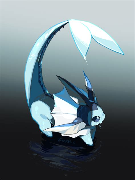 Vaporeon Pokemon Drawn By Sokmr14c Danbooru