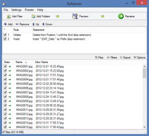 Rename Your Photos Using EXIF Information Ruben Alamina