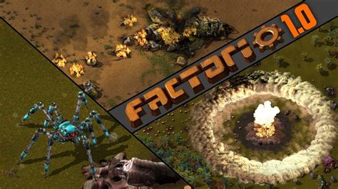 Factorio Full Release 10 Update Spidertron Confirmed Youtube