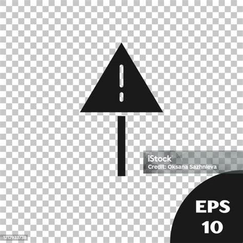 투명 한 배경에 격리 된 삼각형 아이콘의 검은 느낌표입니다 위험 경고 표지판 주의 주의 위험 경고 표지판 벡터 일러스트레이션 0명에 대한 스톡 벡터 아트 및 기타 이미지
