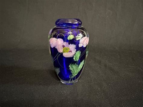 Gorgeous Art Glass Vase Signed