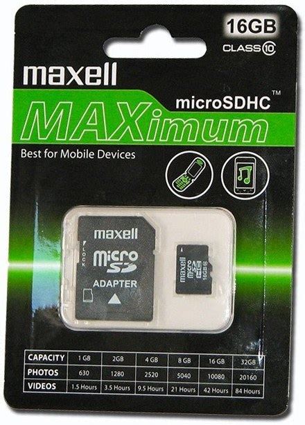 Maxell Microsdhc 16gb Class 10 Adaptér VÝpredaj