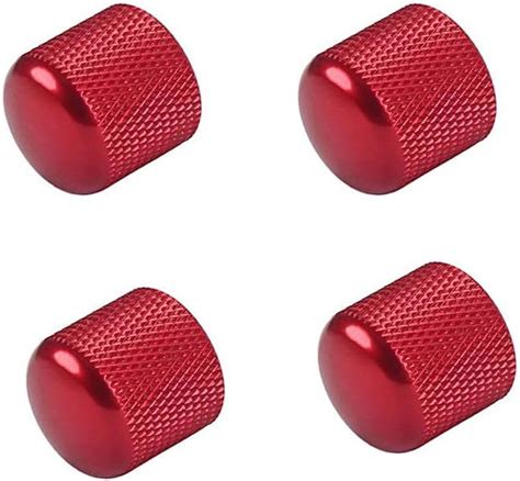 Tuoren 4pcs Guitar Knobs Metal Volume Tone Control Knobs