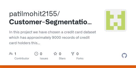 Github Patilmohit2155customer Segmentation Using Machine Learning