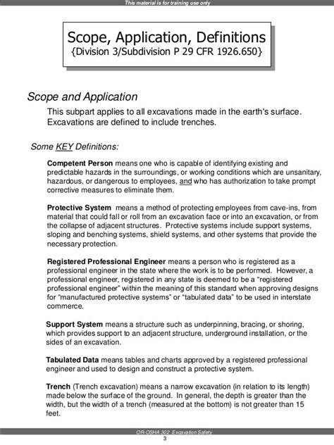 Osha Soil Classification Chart A Visual Reference Of Charts Chart Master