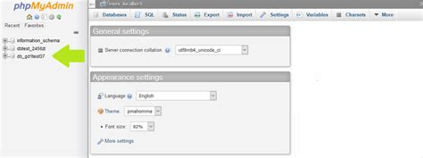 Help Center Importexport Database With Phpmyadmin Python1