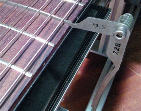 String Action And Understring Radius Gauges Gmc Luthier Tools