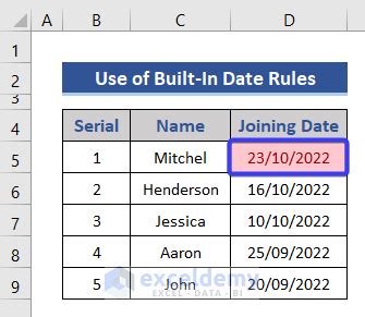 Excel Conditional Formatting Based On Date Examples