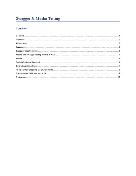 doc swagger and mocha testing nitika goel