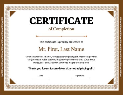 Peerless Info About Project Certificate Format In Word Objective For Daycare Resume Universitykick