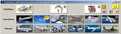 Figure N°2 Polsarpro V20 Main Menu Window The Polsarpro V20 Software Download Scientific