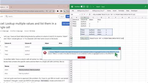 Column Is Invalid In The Select List Because It Is Not Contained In Either An Aggregate