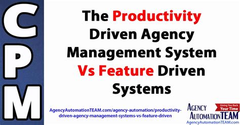 The Productivity Driven Ams Vs Feature Driven Agency Automationteam Inc