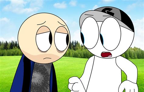 Geo Guy Meets Sad Larry Cyanide And Happiness By Martaveusproductions
