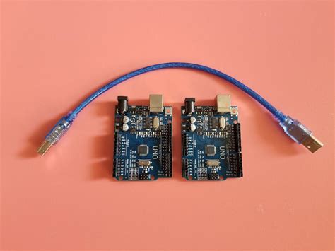 【新品未使用】電子工作 Arduino Uno R3 互換ボード2個＋30cm Usbケーブル メルカリ