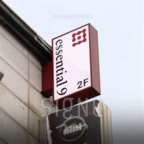 간판에 브랜드를 입히다 사인엘병원간판학원간판기업간판 전문 Project Essential 9 에센셜나인 Site 서울 강남구 대치동 Details Of