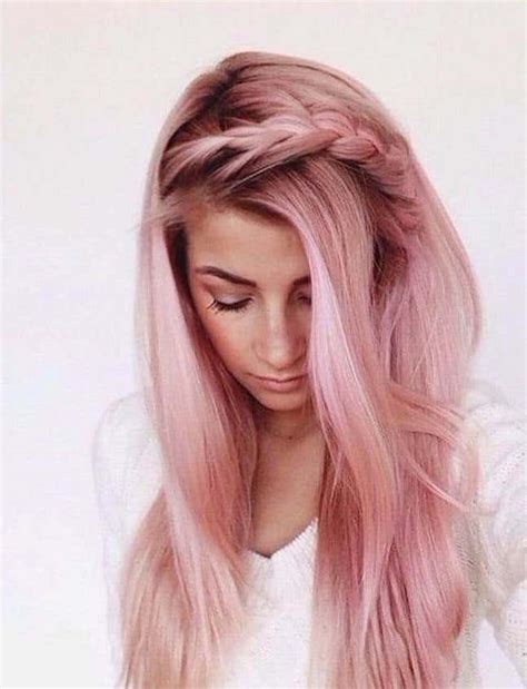 37 Fashionable Pastel Pink Hair Color Ideas