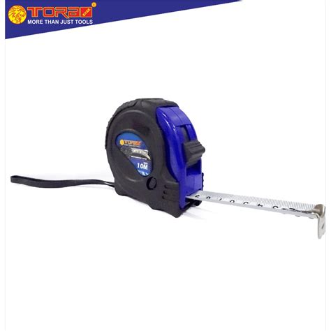 Jual Tora Meteran 10 Meter Body Karet Biru Kuning Shopee Indonesia