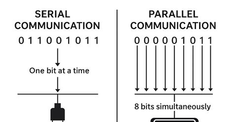 Serial Vs Parallel Communication Differences And Where To Use