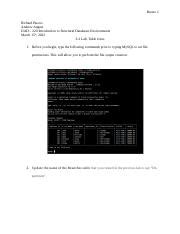 3 2 Lab Table Joins Docx Buono 1 Richard Buono Andrew August DAD